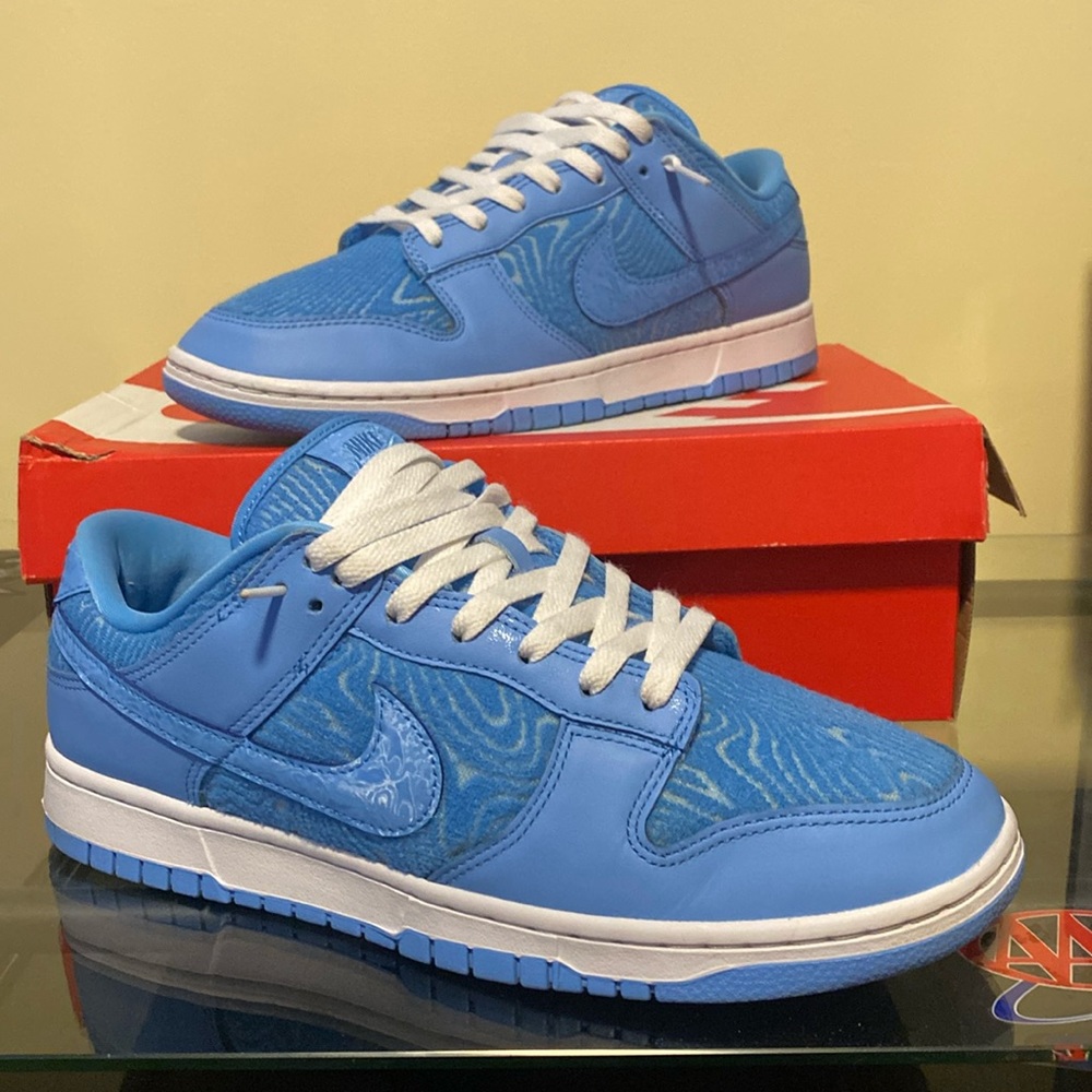 Nike Dunk Low Topography University Blue Size 10.5 Me… - Gem